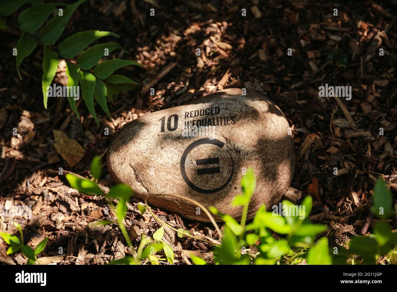 London, UK. 01 Jun 2021. Art installation Forest for Change by Es ...
