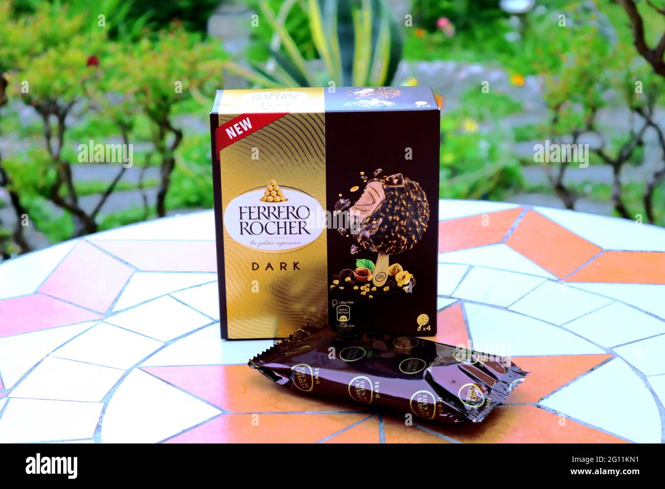 FERRERO ROCHER Ice Cream. Ferrero Rocher is an Italian brand of Ferrero ...