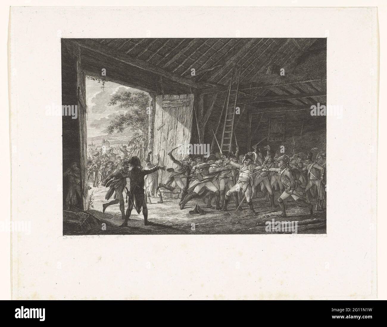 Murder of General Theobald Dillon. In a barn in Lille, General Theobald ...