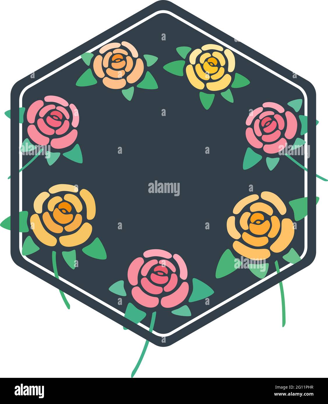 Rose blossoms Stock Vector Images - Alamy