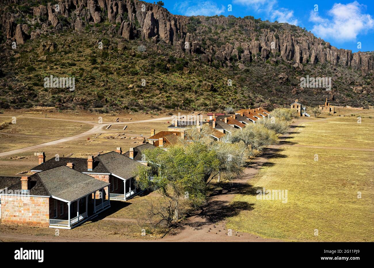 Fort Davis Historical Site Stock Photo - Alamy