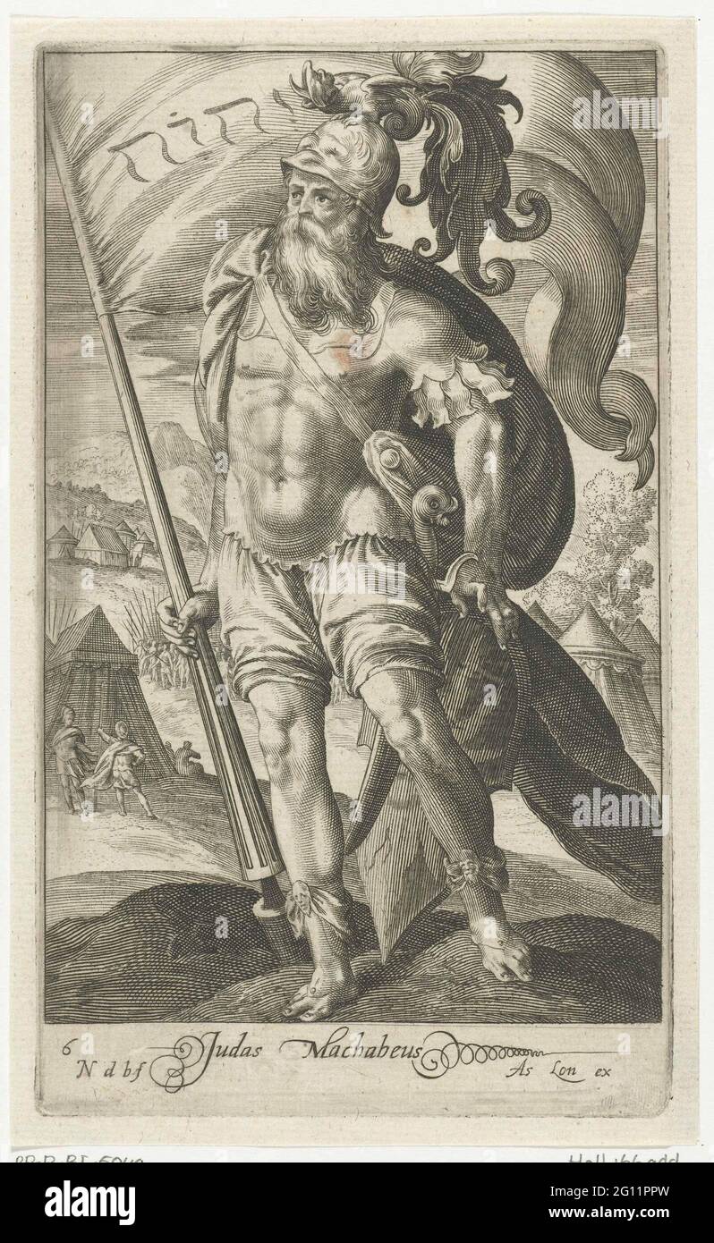 Judas de Makkabeër as amusic transparent; Judas Machabeus; The nine ...
