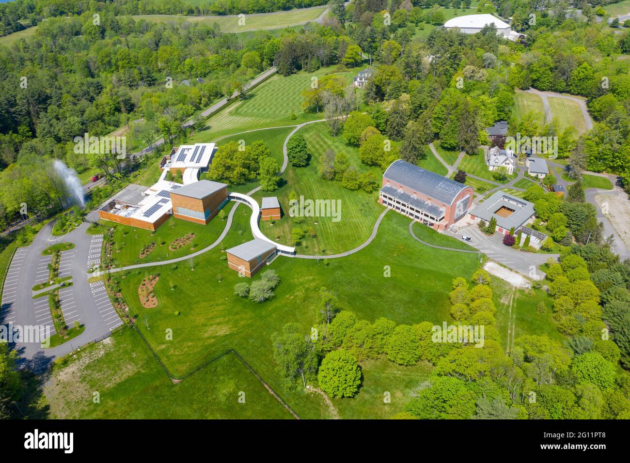 Tanglewood, Boston Symphony Orchestra, Lenox, Massachusetts Stock Photo ...