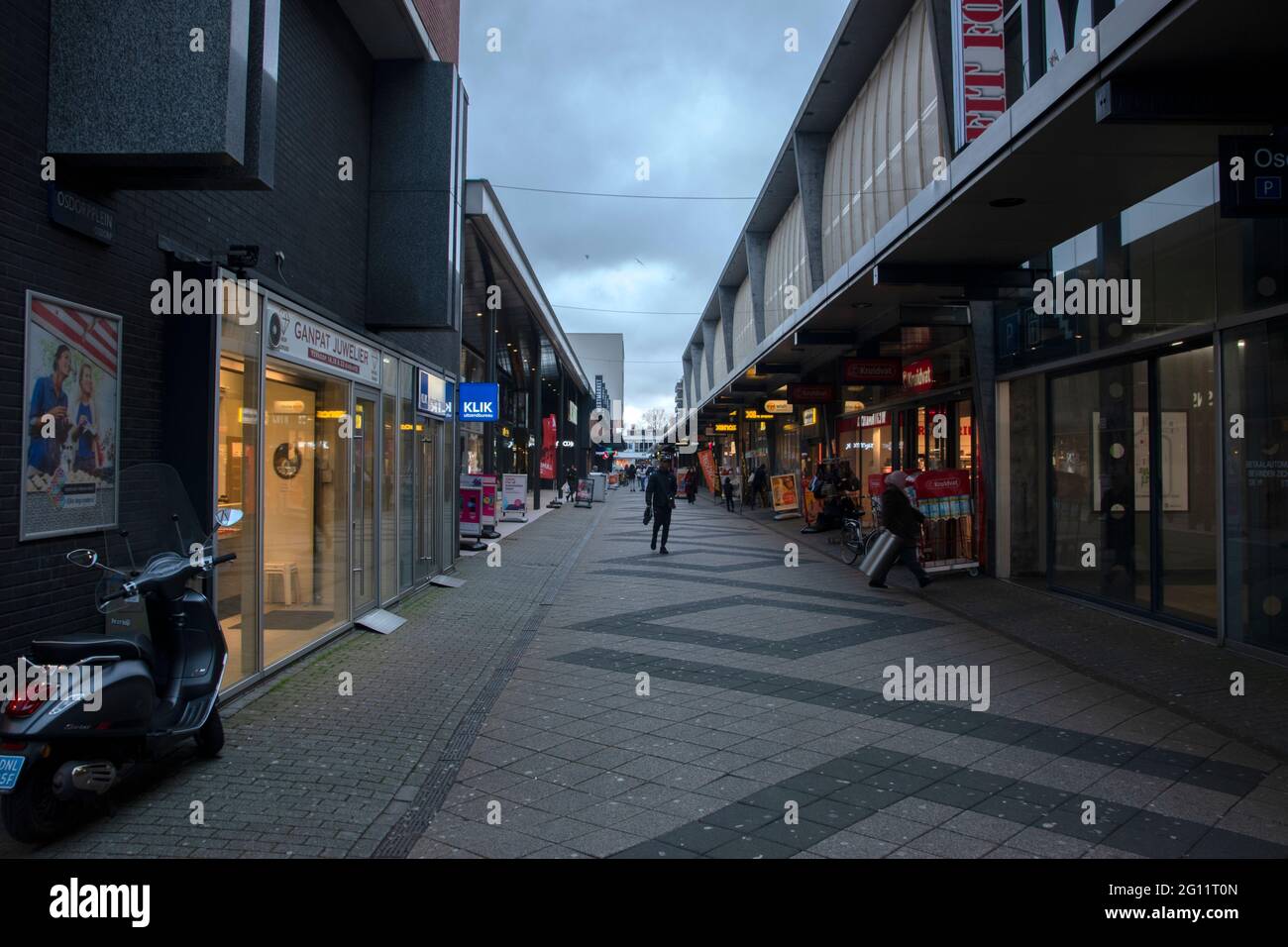 Shops At Osdorpplein Square At Amsterdam The Netherlands 11-3-2020 ...