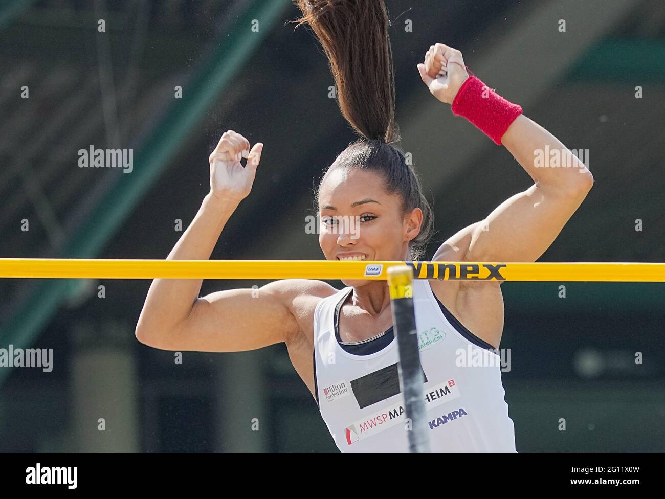 Brunswick, Germany. 04th June, 2021. Athletics: German championship ...