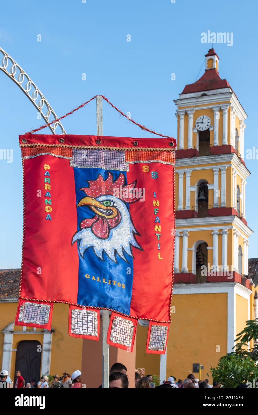 Las Parrandas de Remedios, Villa Clara, Cuba Stock Photo - Alamy