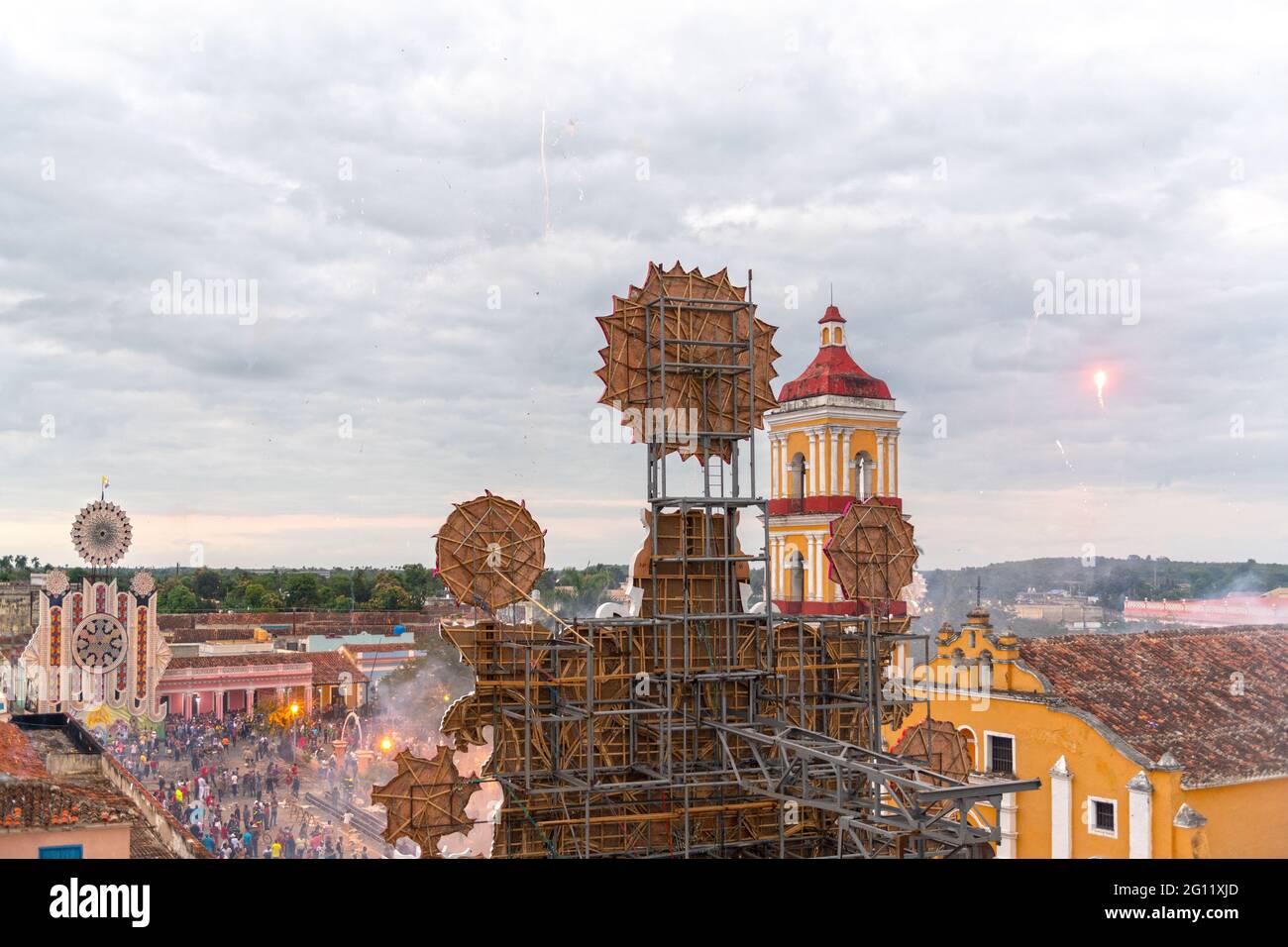 Las Parrandas de Remedios, Villa Clara, Cuba Stock Photo - Alamy