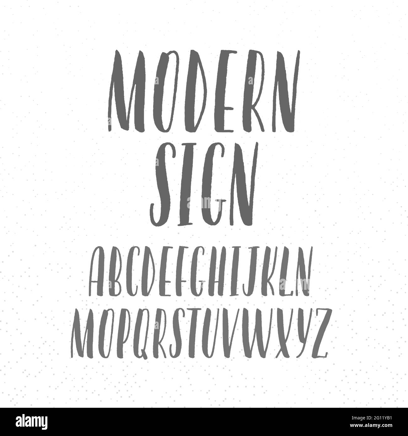 Modern font on texture background, hand-drawn alphabet, capital ...