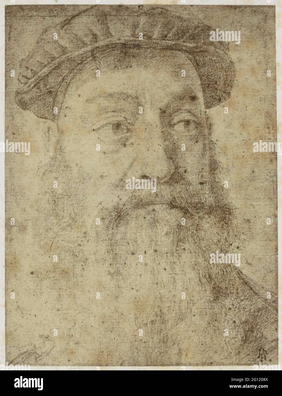 Photo of Bronzino's 'study for the portrait of Stefano Collona ...