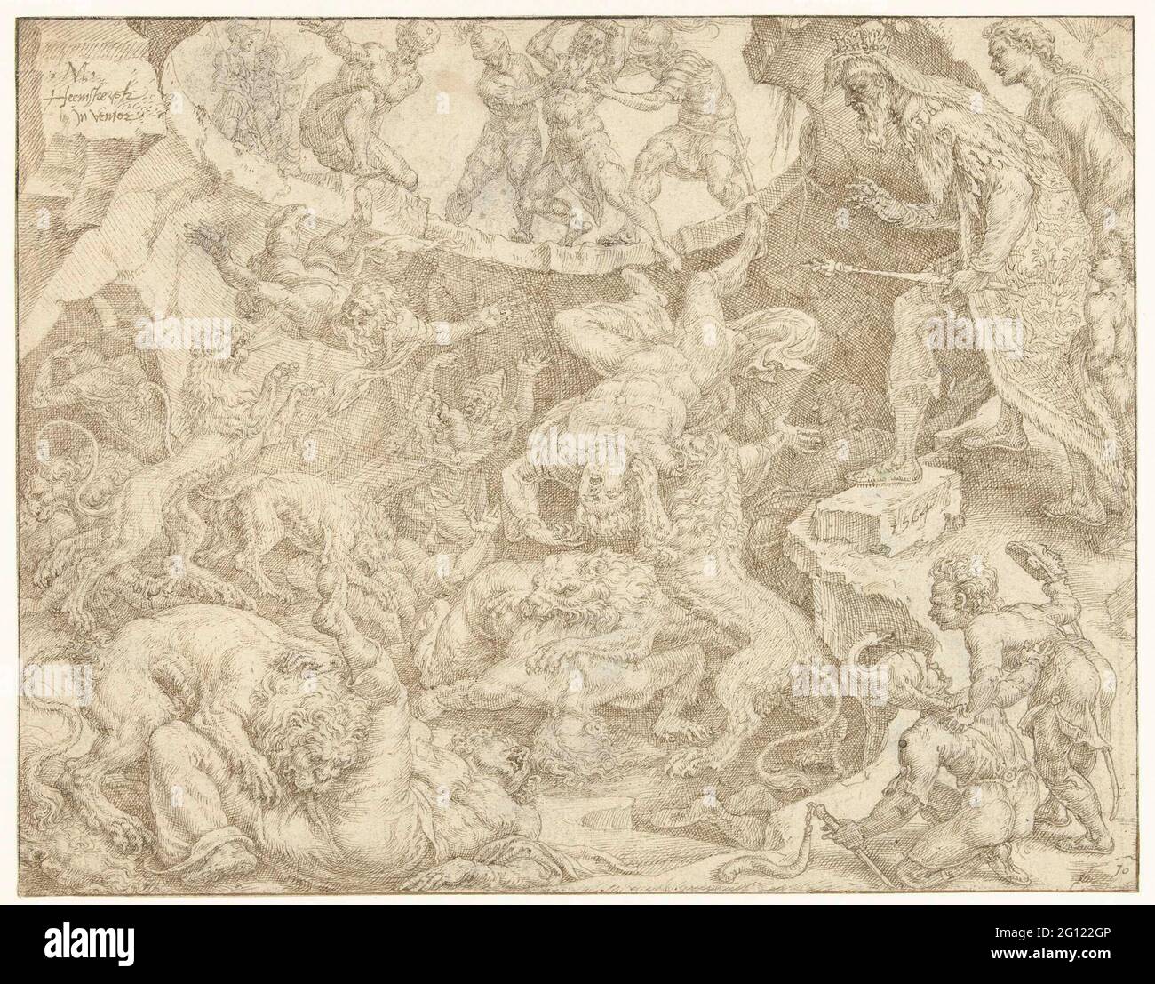 Draagers of Daniel are thrown in the lion's owl; History of Daniel ...