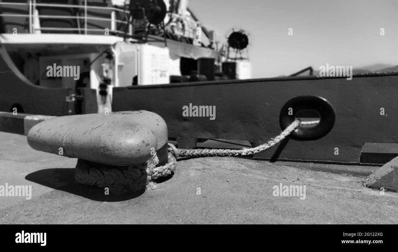 Sky anchor Black and White Stock Photos & Images - Alamy