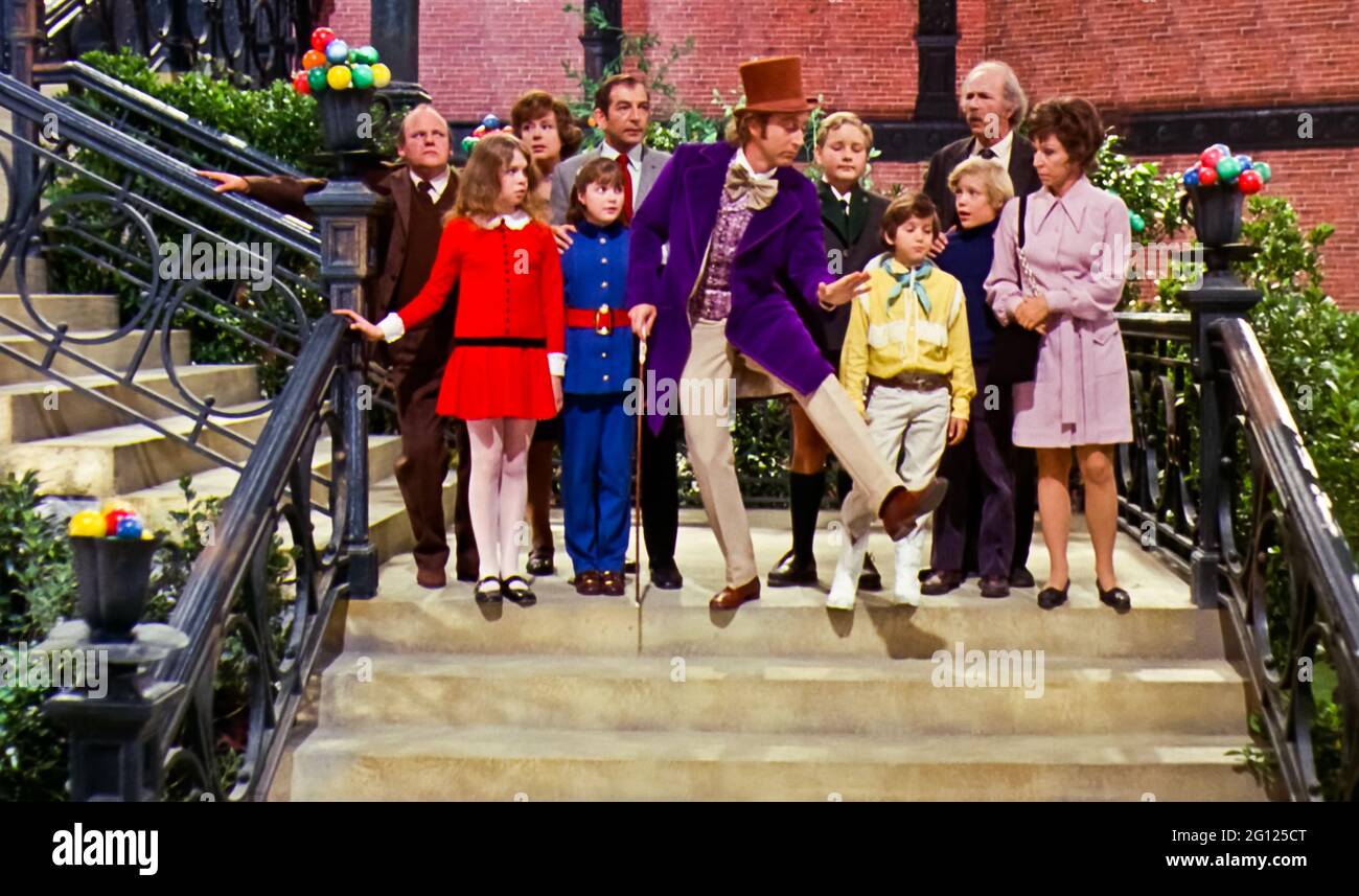 USA. Gene Wilder, Paris Themmen, Julie Dawn Cole, Nora Denney, Roy ...
