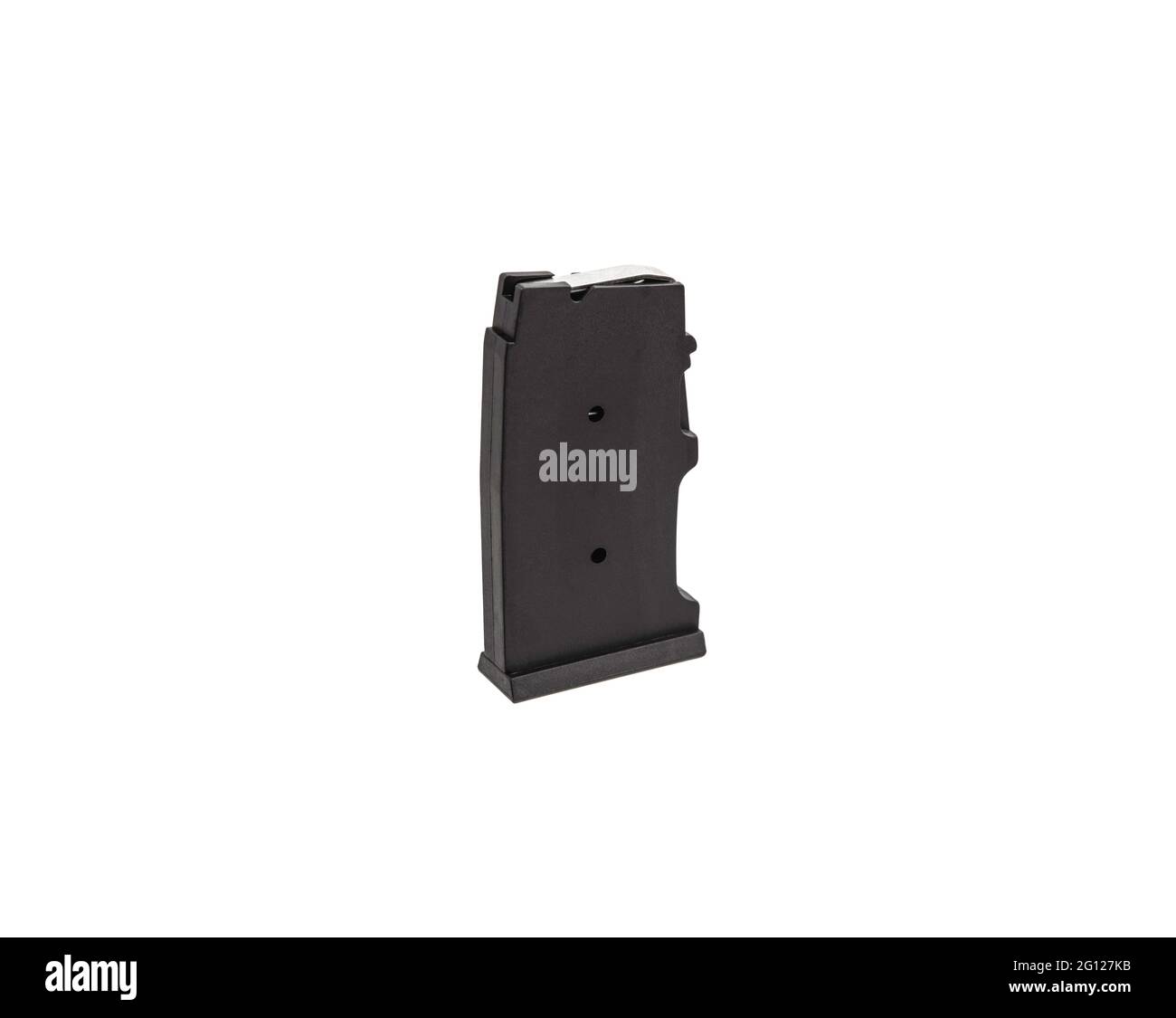 .22wmr rifle magazine isolated on white background Stock Photo - Alamy