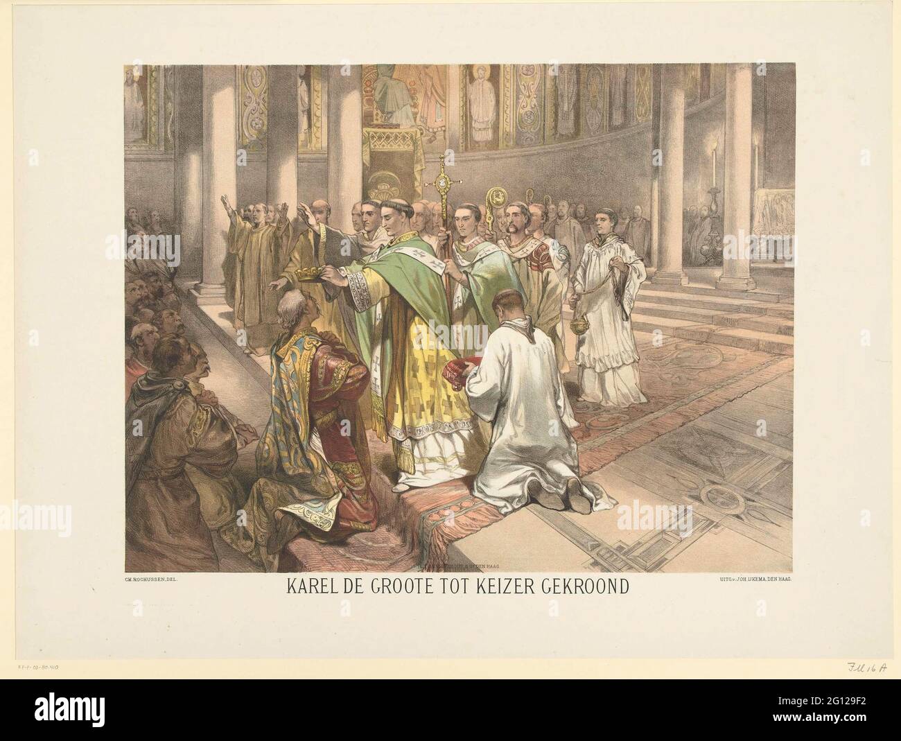 Charlemagne crowned the large to emperor, 800; Karel De Groote until ...