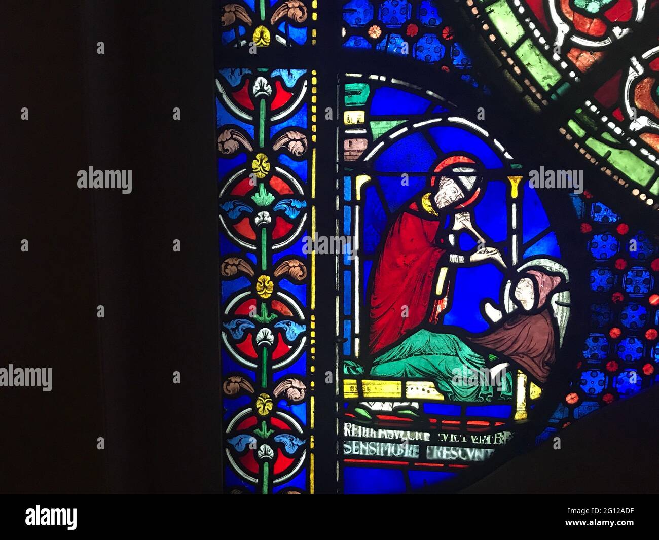 Becket miracle window canterbury cathedral hi-res stock photography and ...