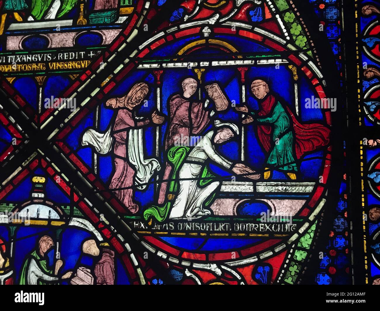 Thomas A Becket Canterbury Cathedral Stock Photo - Alamy