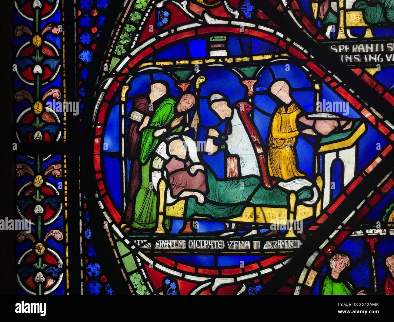 Becket miracle window canterbury cathedral hi-res stock photography and ...
