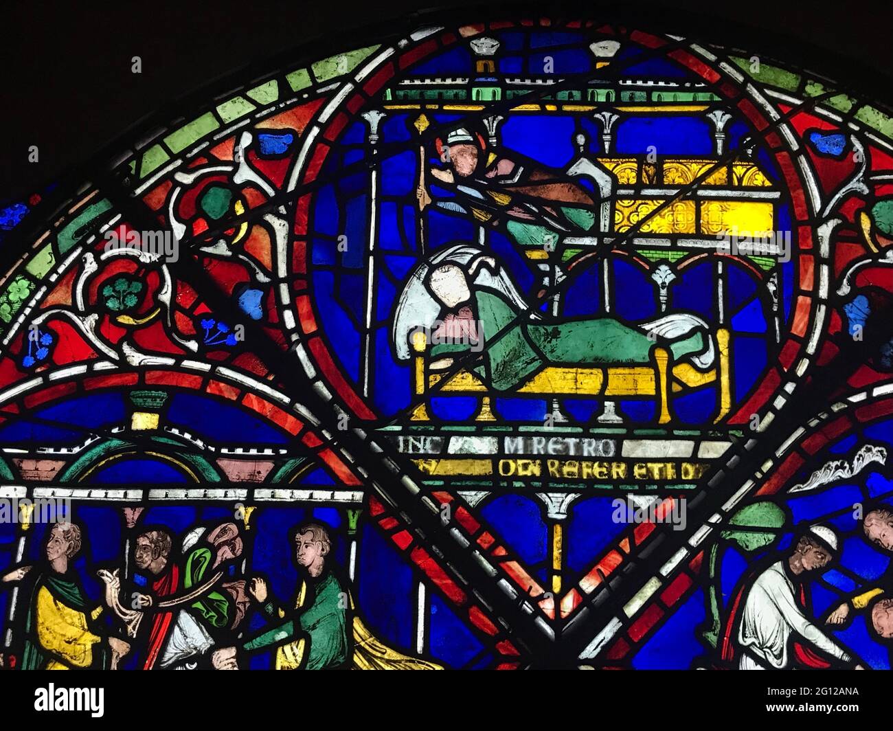 Thomas A Becket Canterbury Cathedral Stock Photo - Alamy