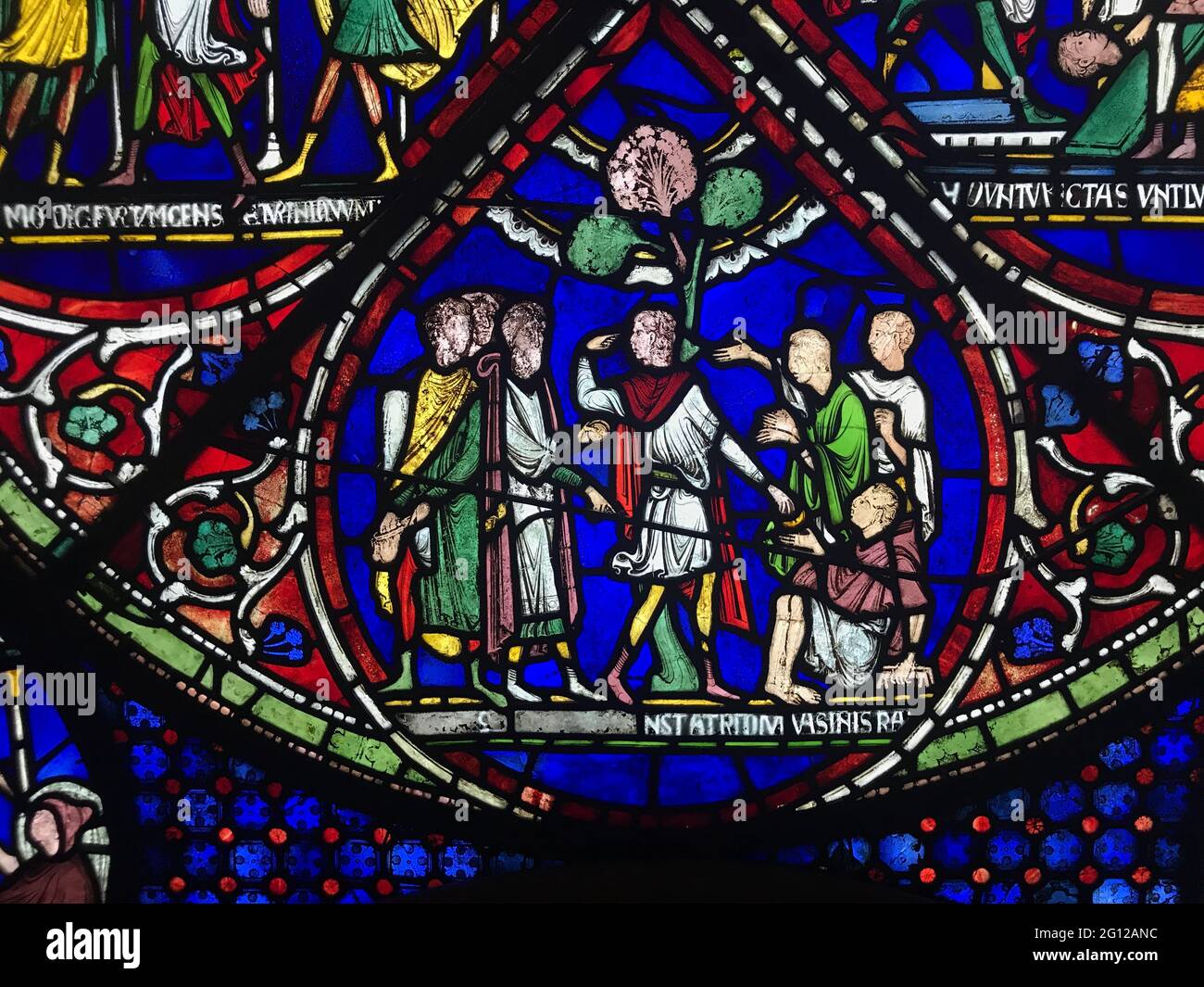 Becket miracle window canterbury cathedral hi-res stock photography and ...