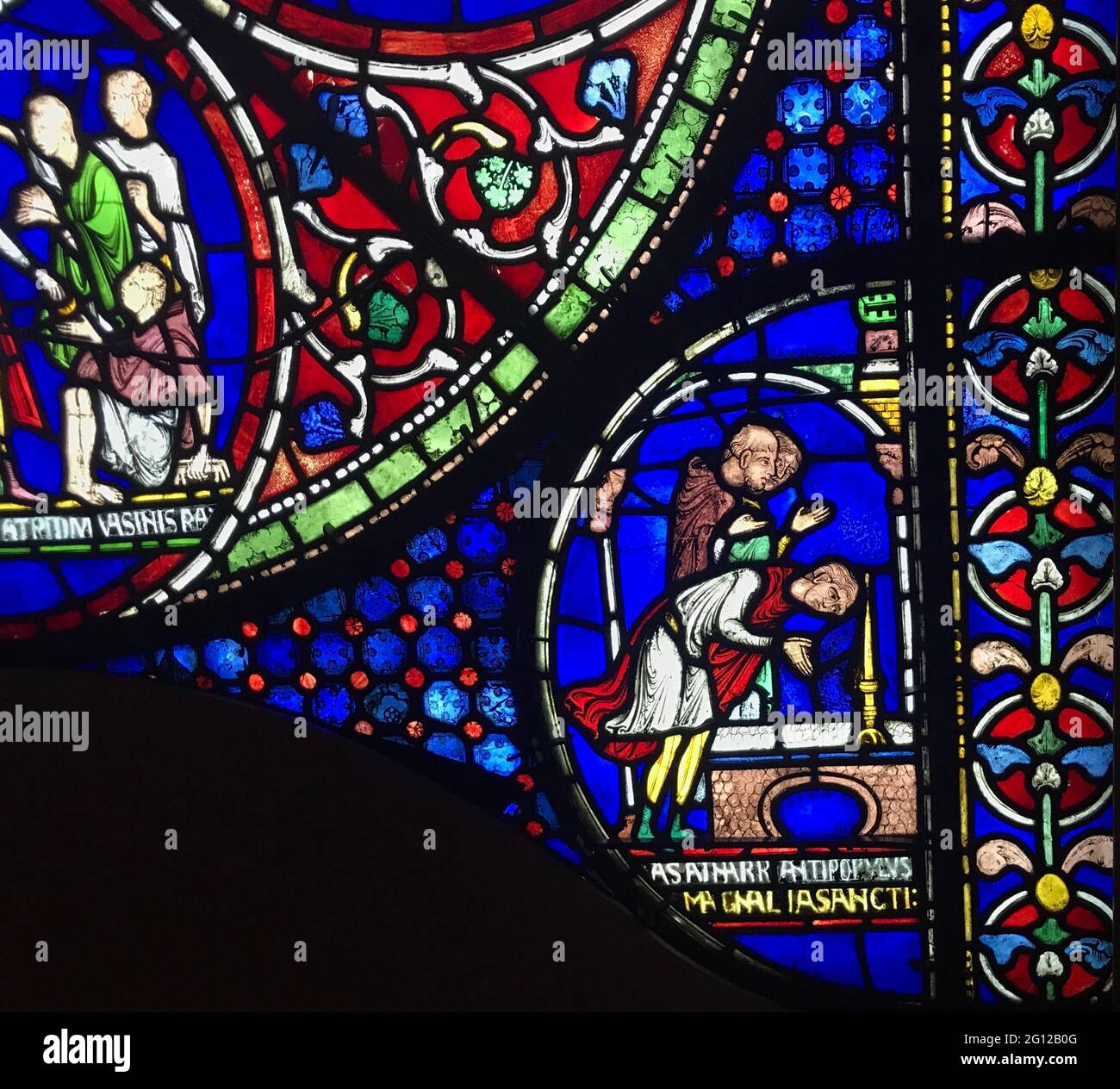 Thomas A Becket Canterbury Cathedral Stock Photo - Alamy