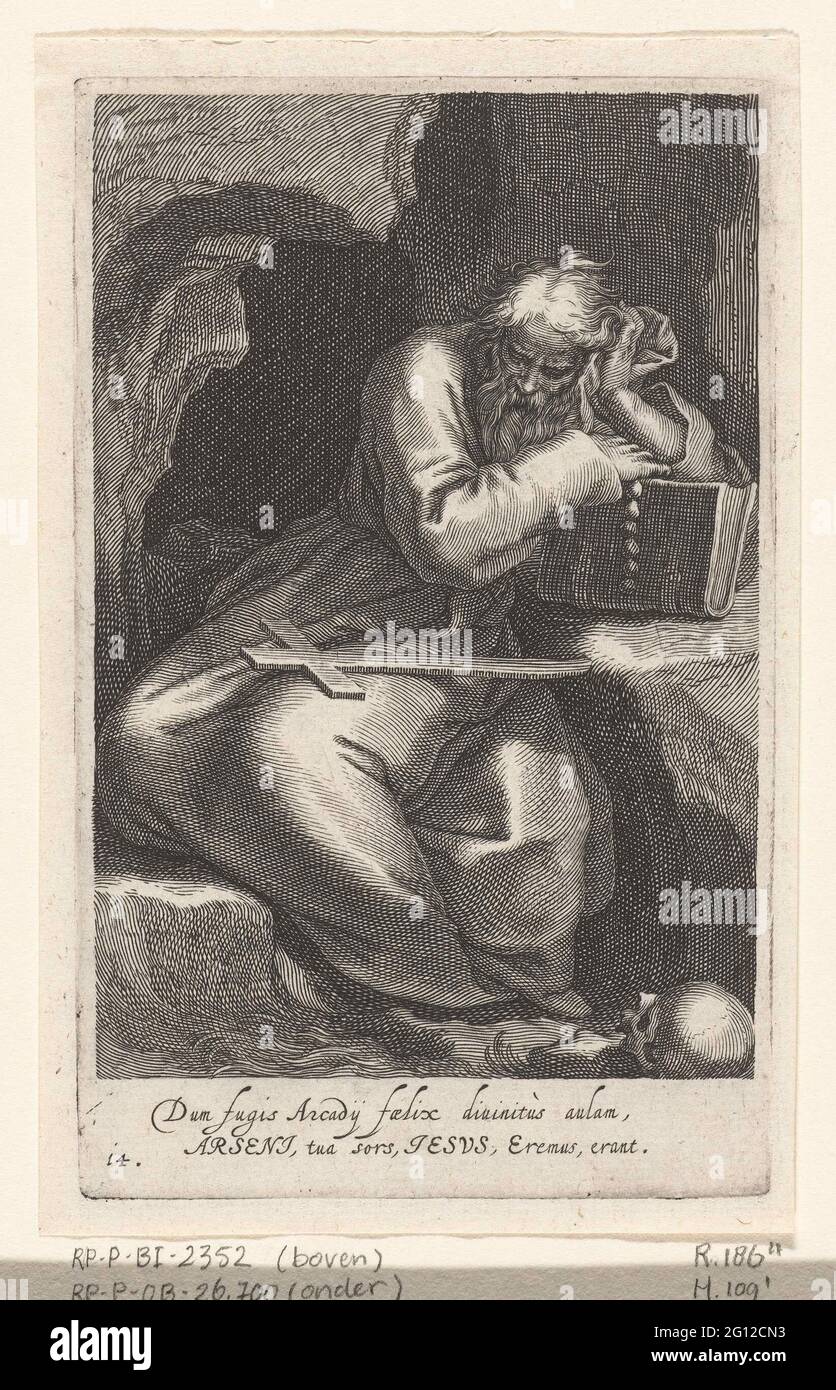 Sanctify Arsenius Grote ah kluizenaar ; While fly Arcadij (...) Jesus ...