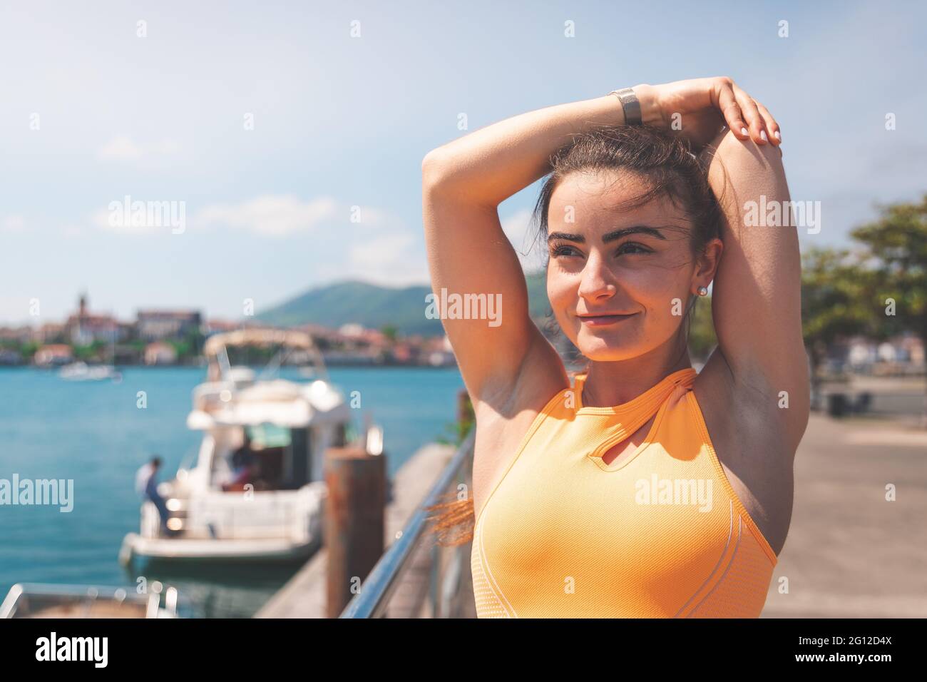 Woman wearing basque hi-res stock photography and images - Alamy