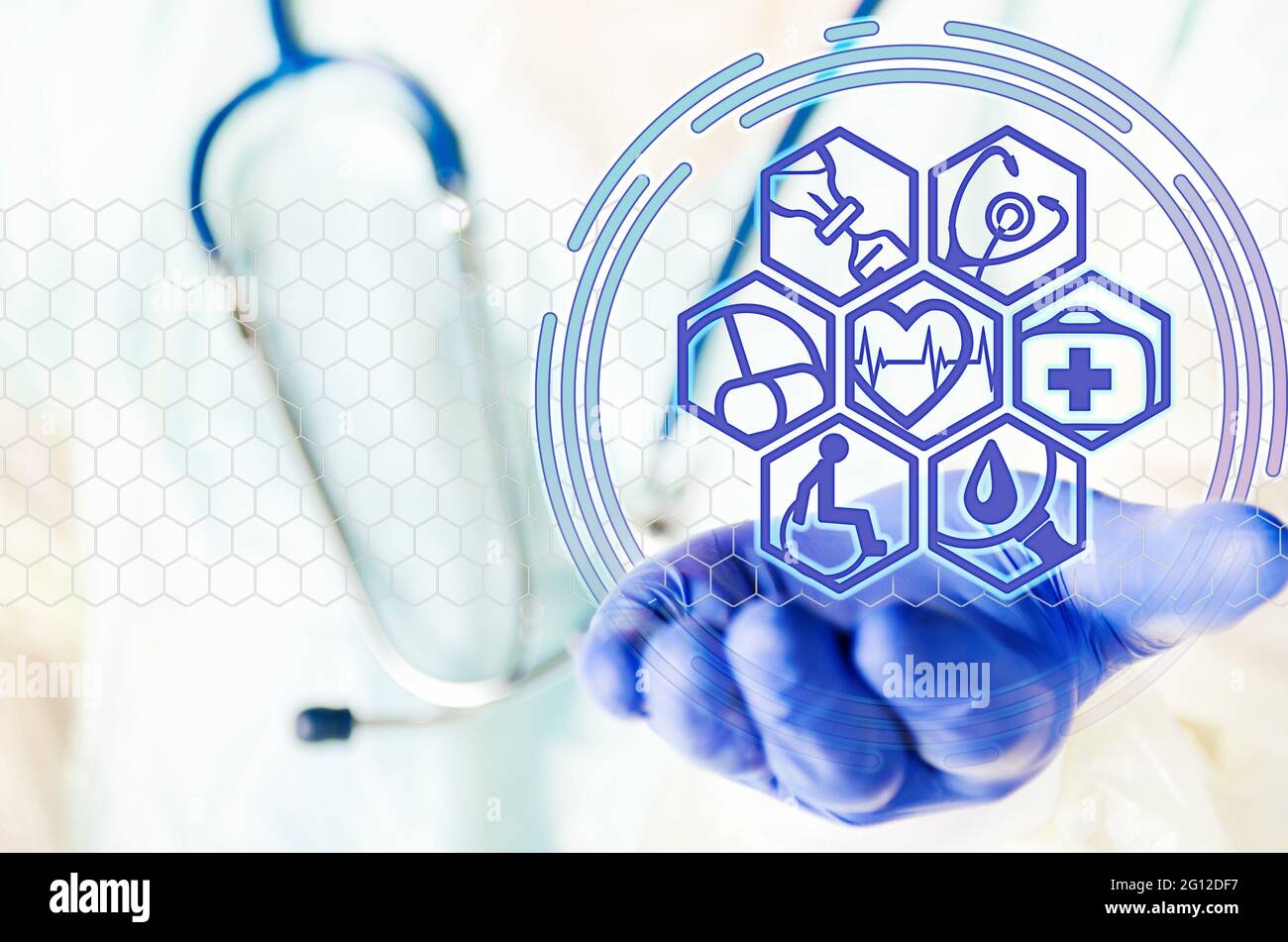 Abstract medical symbols hi-res stock photography and images - Alamy