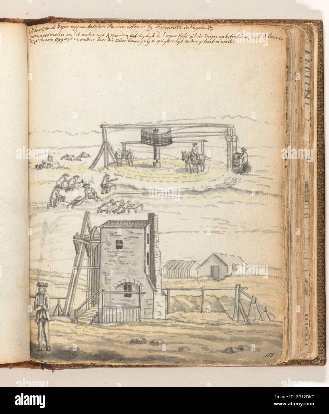 Mine shaft drawing hi-res stock photography and images - Alamy