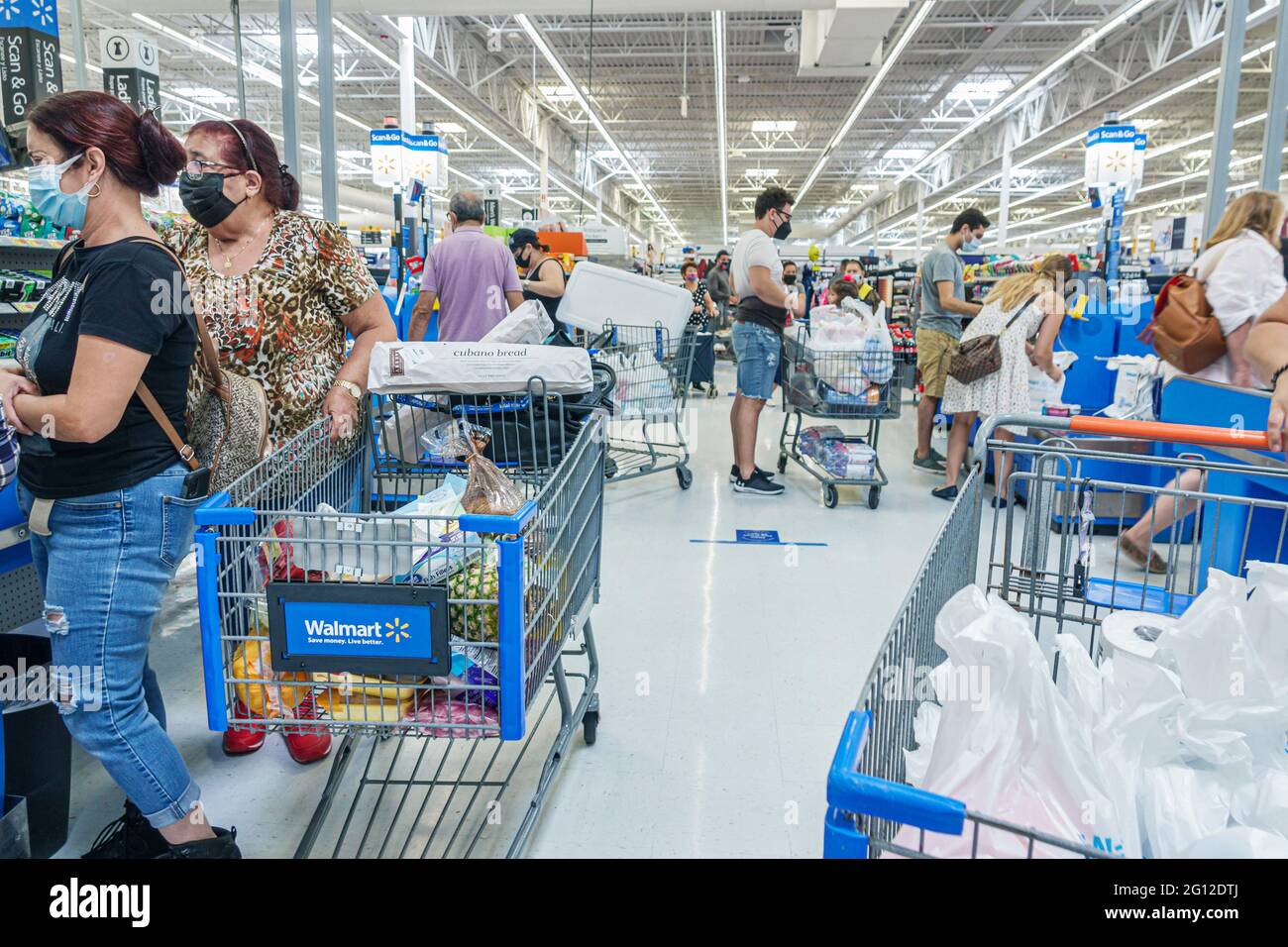 Miami Florida,Hialeah,Walmart Big-Box discount department store inside ...