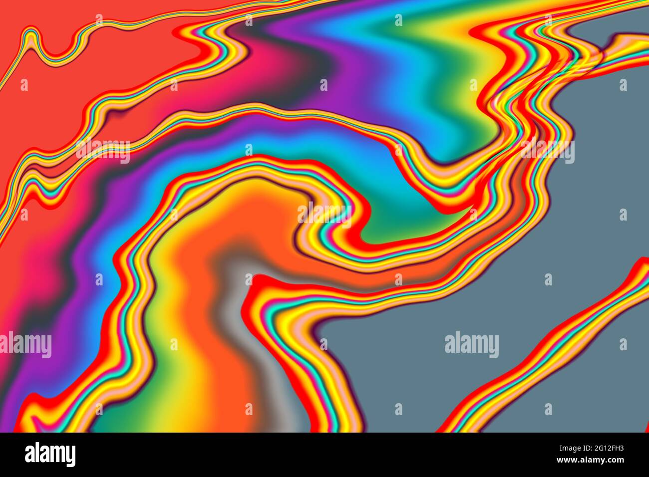 Rainbow Fractal High Resolution Stock Photography and Images - Alamy