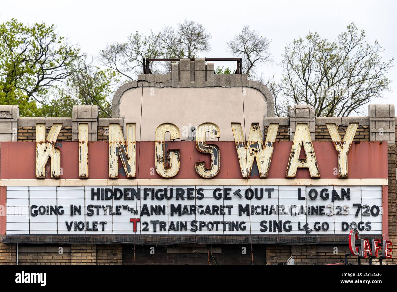 Sign of the Kingsway Movie Theatre in Toronto, Canada Stock Photo - Alamy