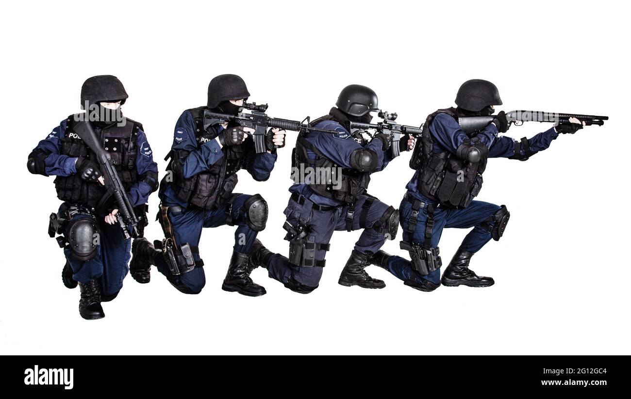 Swat action hi-res stock photography and images - Alamy