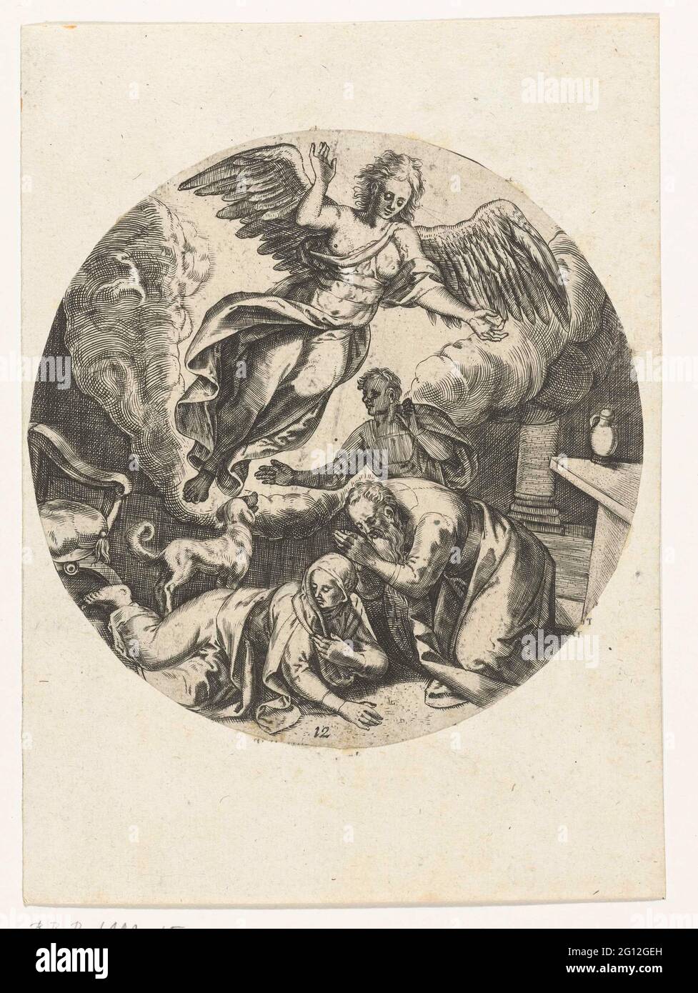 Angel is familiar to Tobias and his family; Story of Tobias. The angel ...
