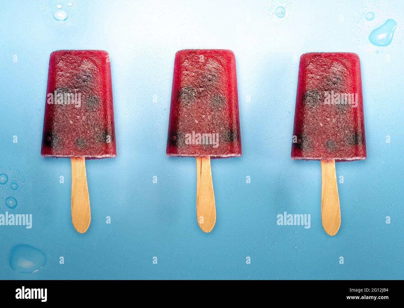 Refreshing frozen fruit popsicles hi-res stock photography and images ...