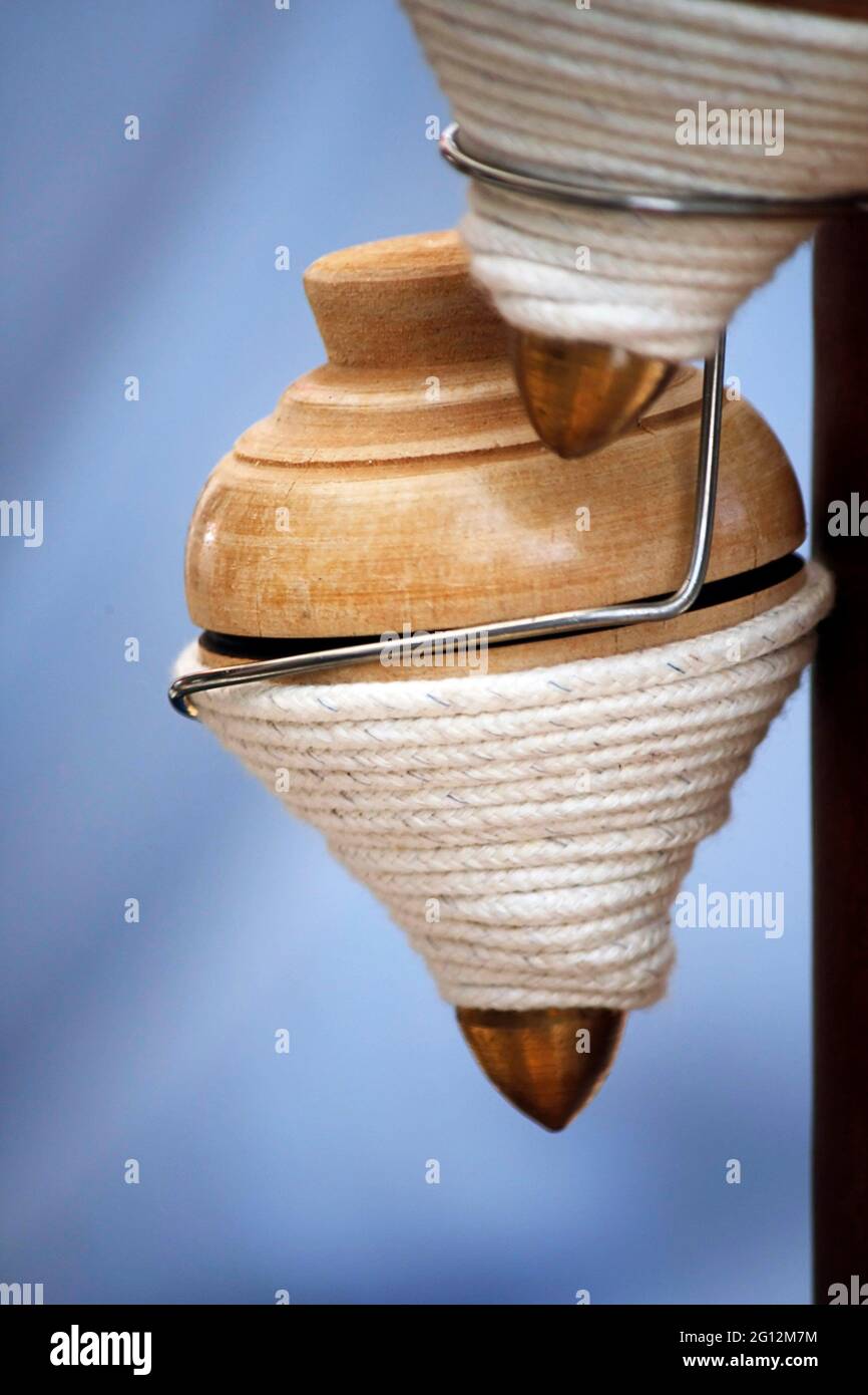 Old Wooden Spinning Top Toy High Resolution Stock Photography and ...