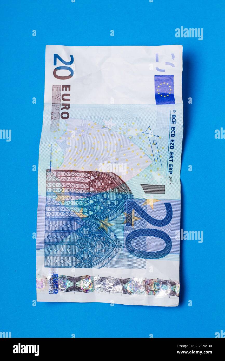 Euros bill hi-res stock photography and images - Alamy