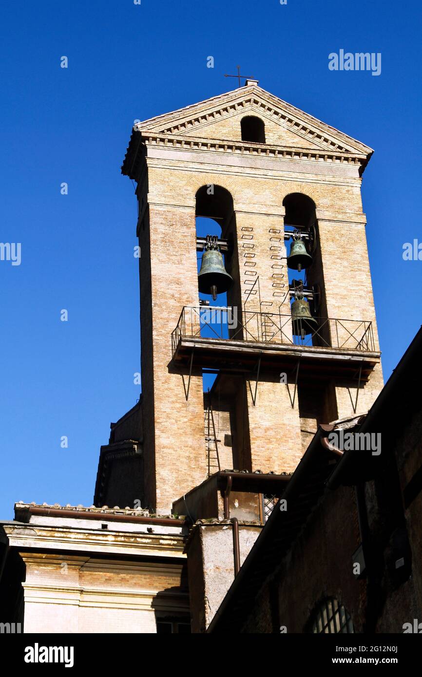 Italy tower rome bell architecture hi-res stock photography and images ...