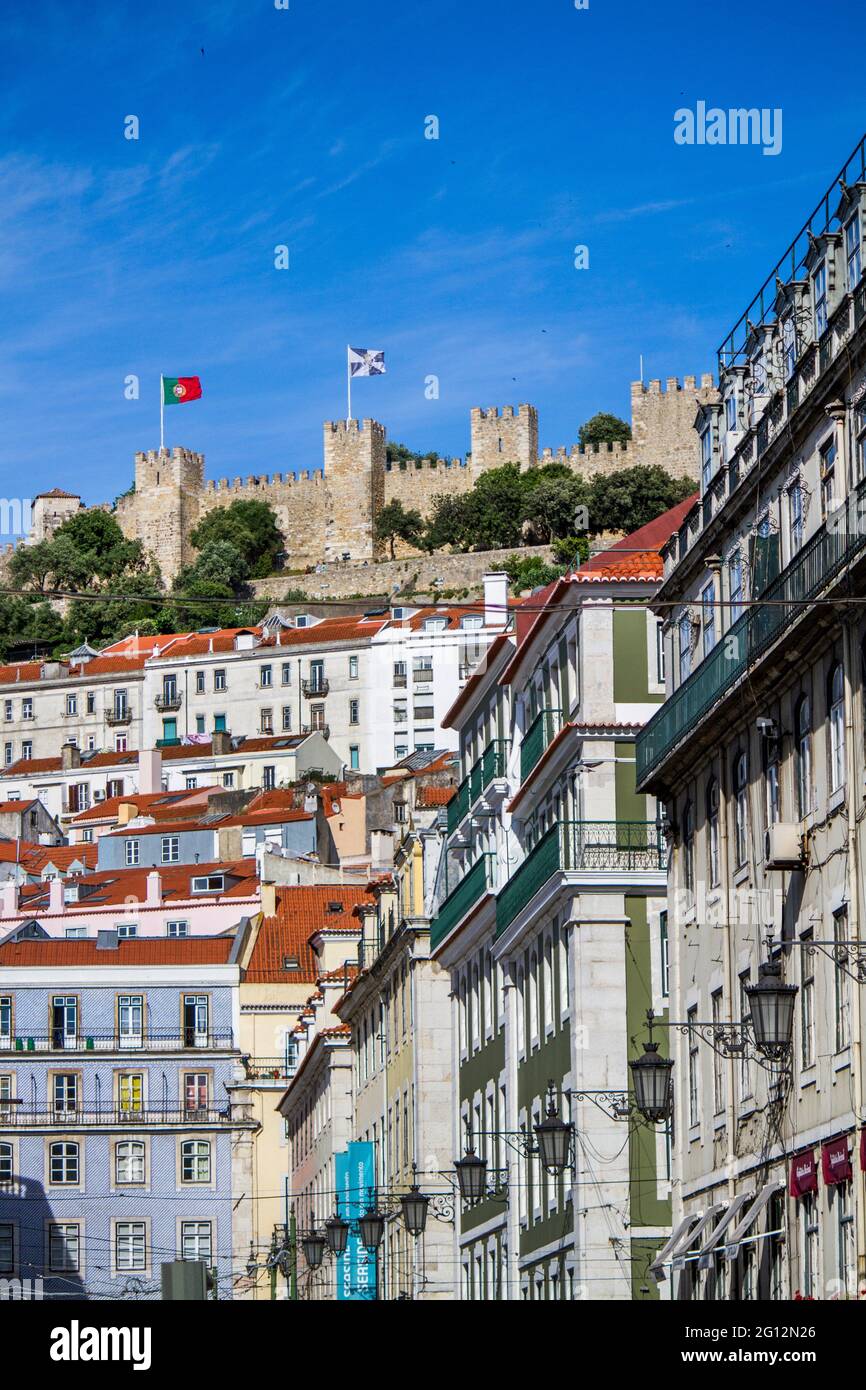 Moorish city castle hi-res stock photography and images - Alamy