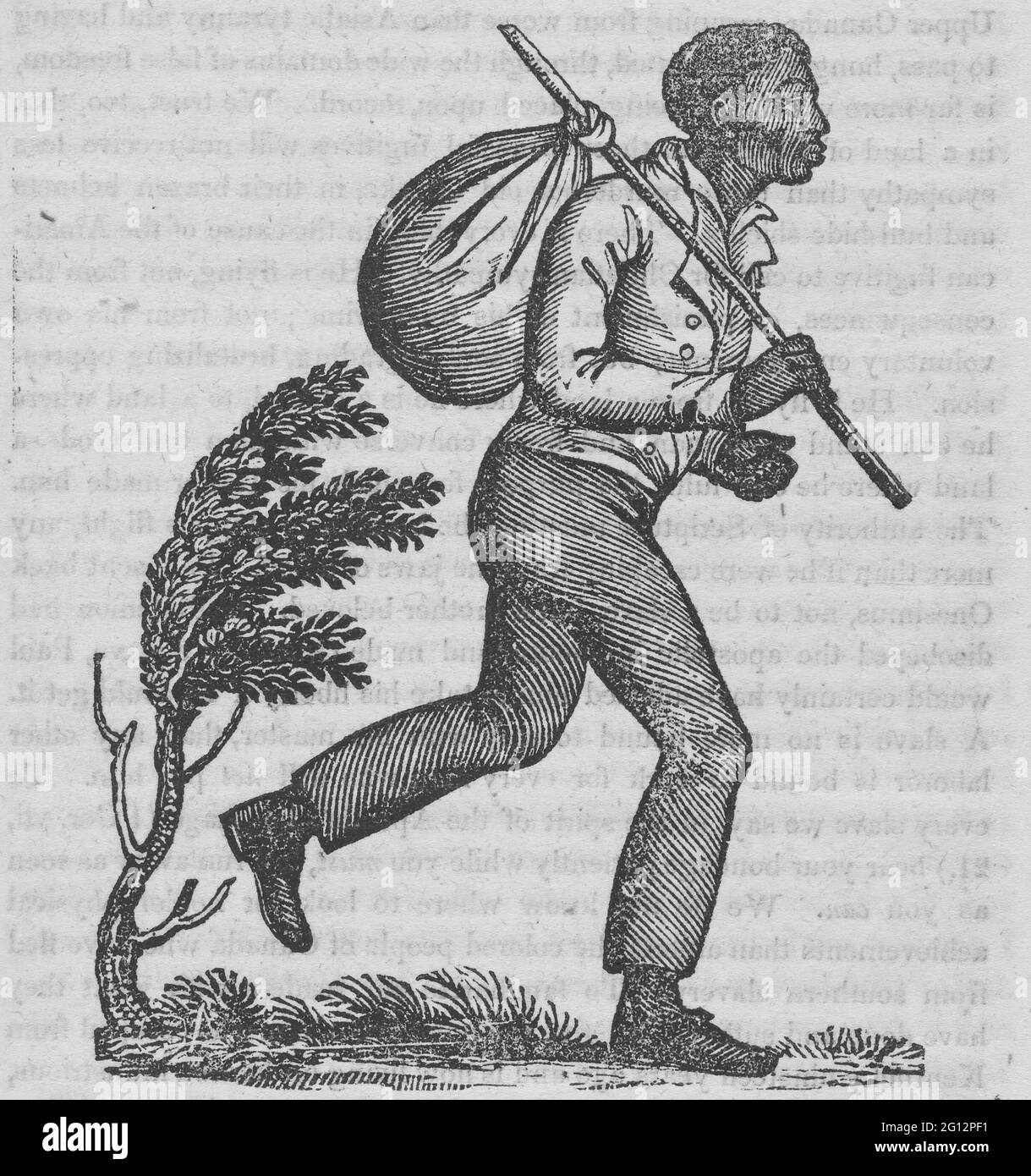 African american slavery runaway hi-res stock photography and images ...