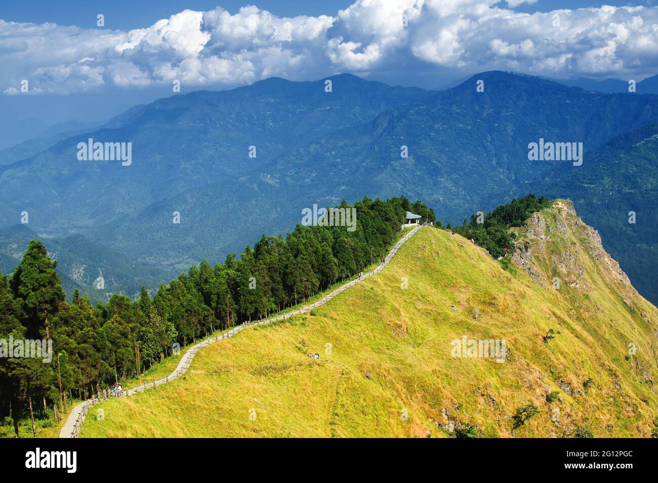 Tarey Bhir point is a favourite tourist spot. The word 'Bhir' means ...