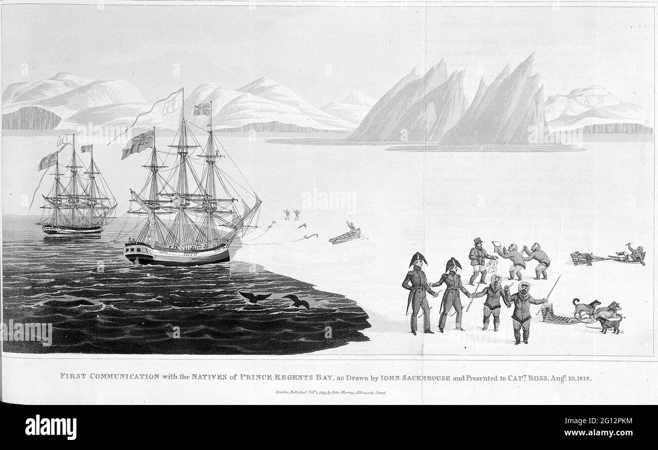 British north greenland expedition hi-res stock photography and images ...