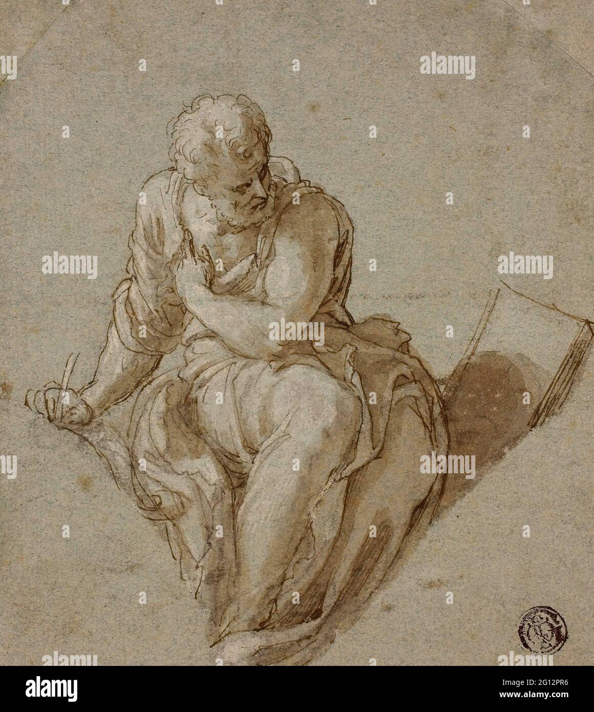 Prophet seated hi-res stock photography and images - Alamy