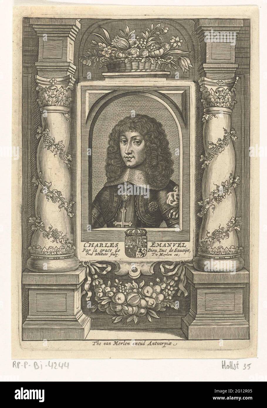 Portrait of Karel-Emanuel II; Charles Emanvel; Portraits of ...