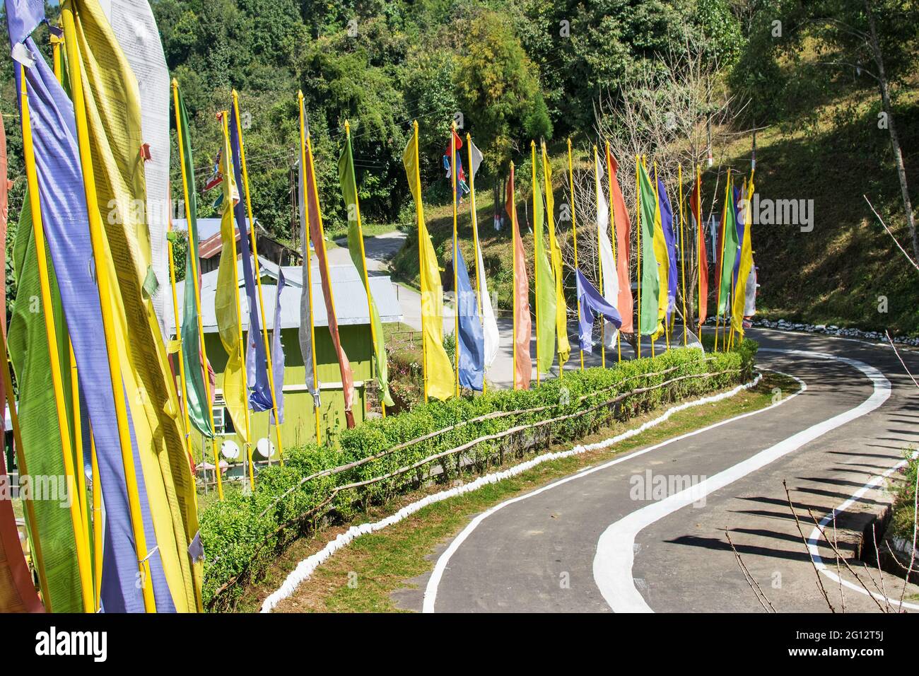 Religious flags hi-res stock photography and images - Alamy