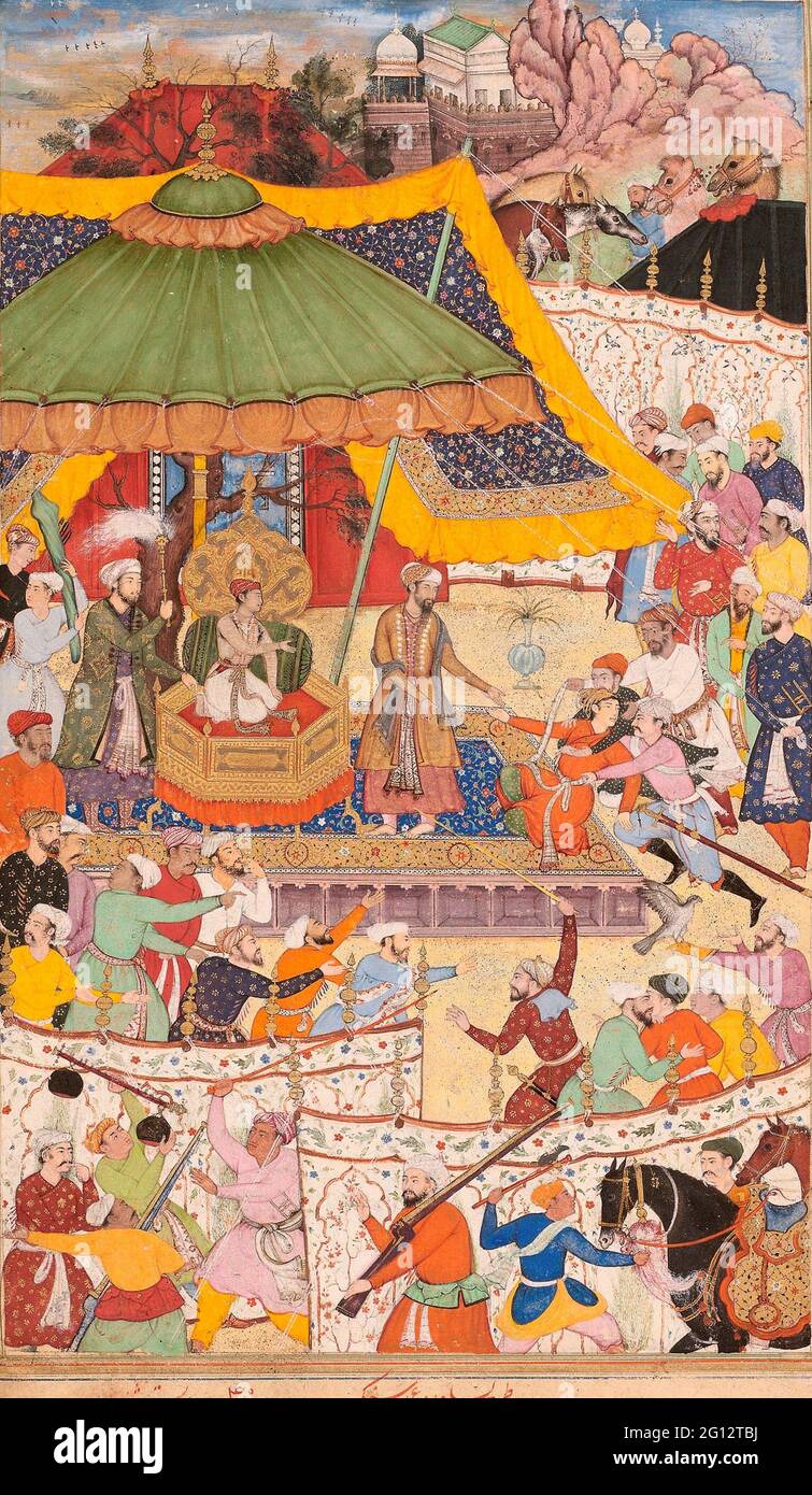 Akbar mughal emperor of india hi-res stock photography and images - Alamy