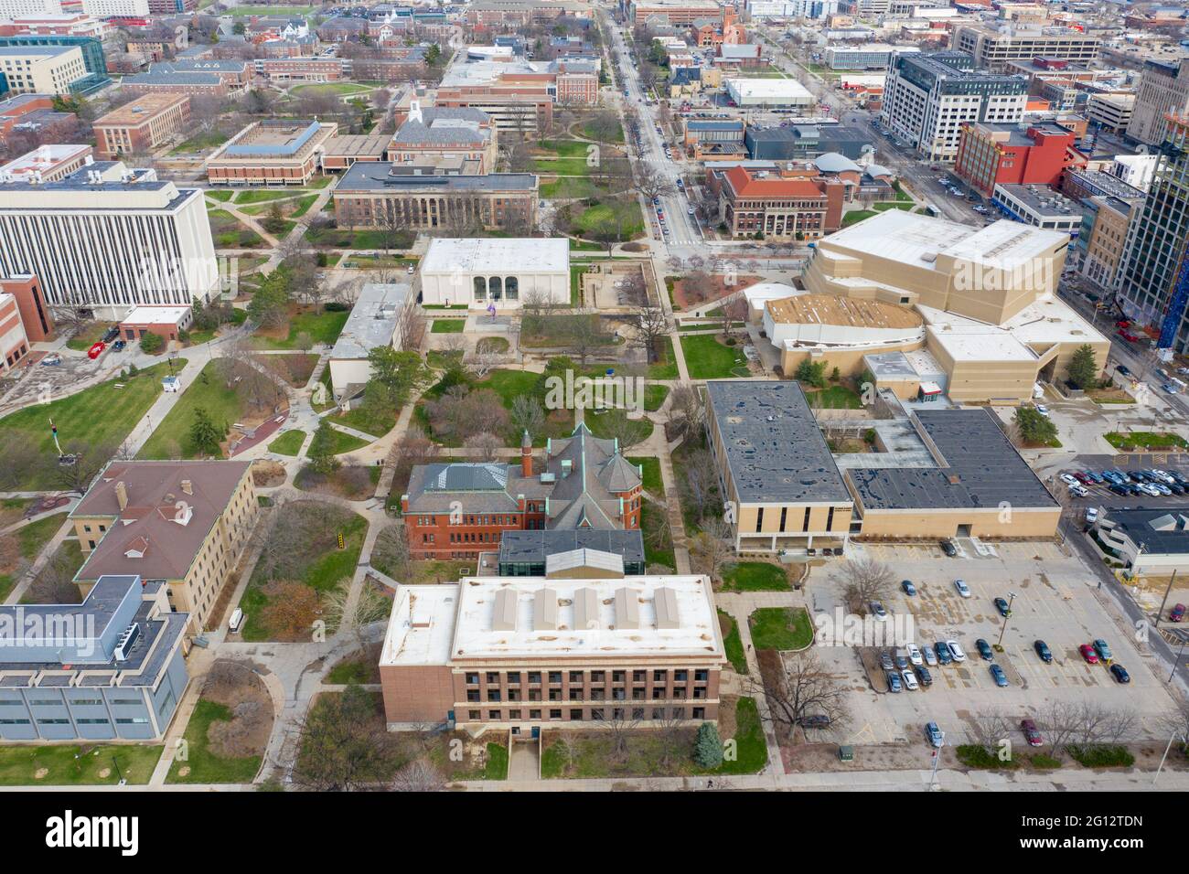 Aerial university hi-res stock photography and images - Alamy