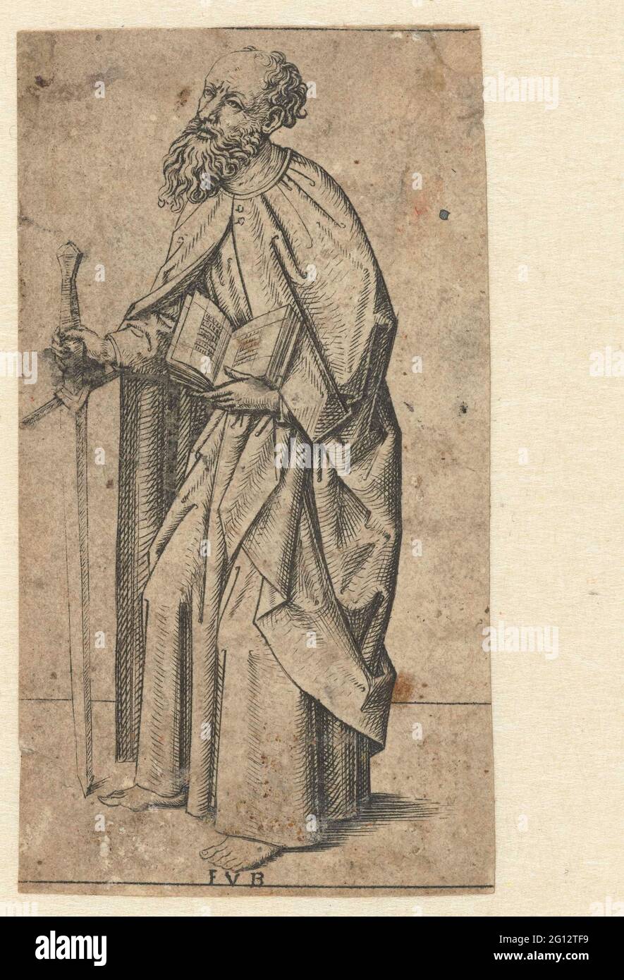 Apostle Paulus; Christ and the twelve apostles (small series). Apostle ...