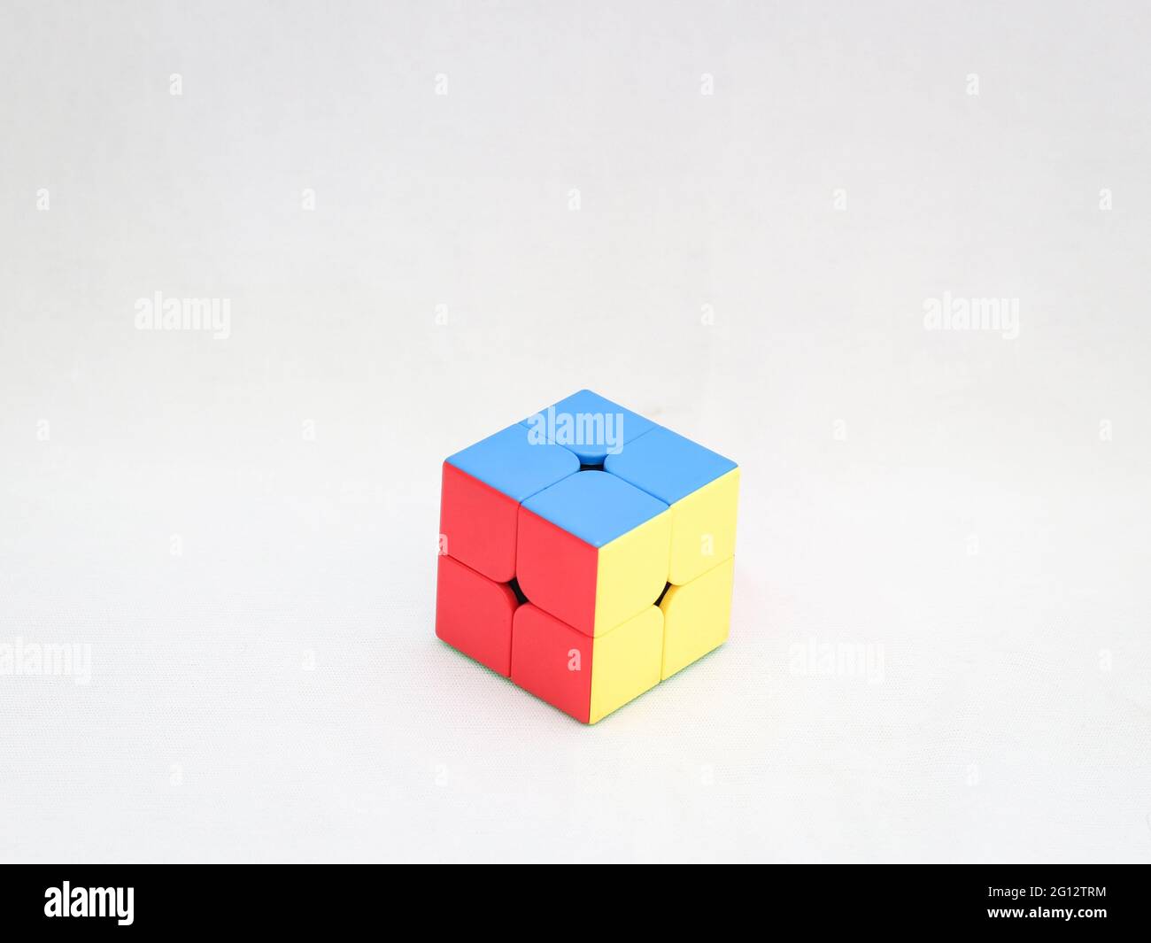 KERALA, INDIA - May 20, 2021: 2x2 puzzle cube used for increasing ...