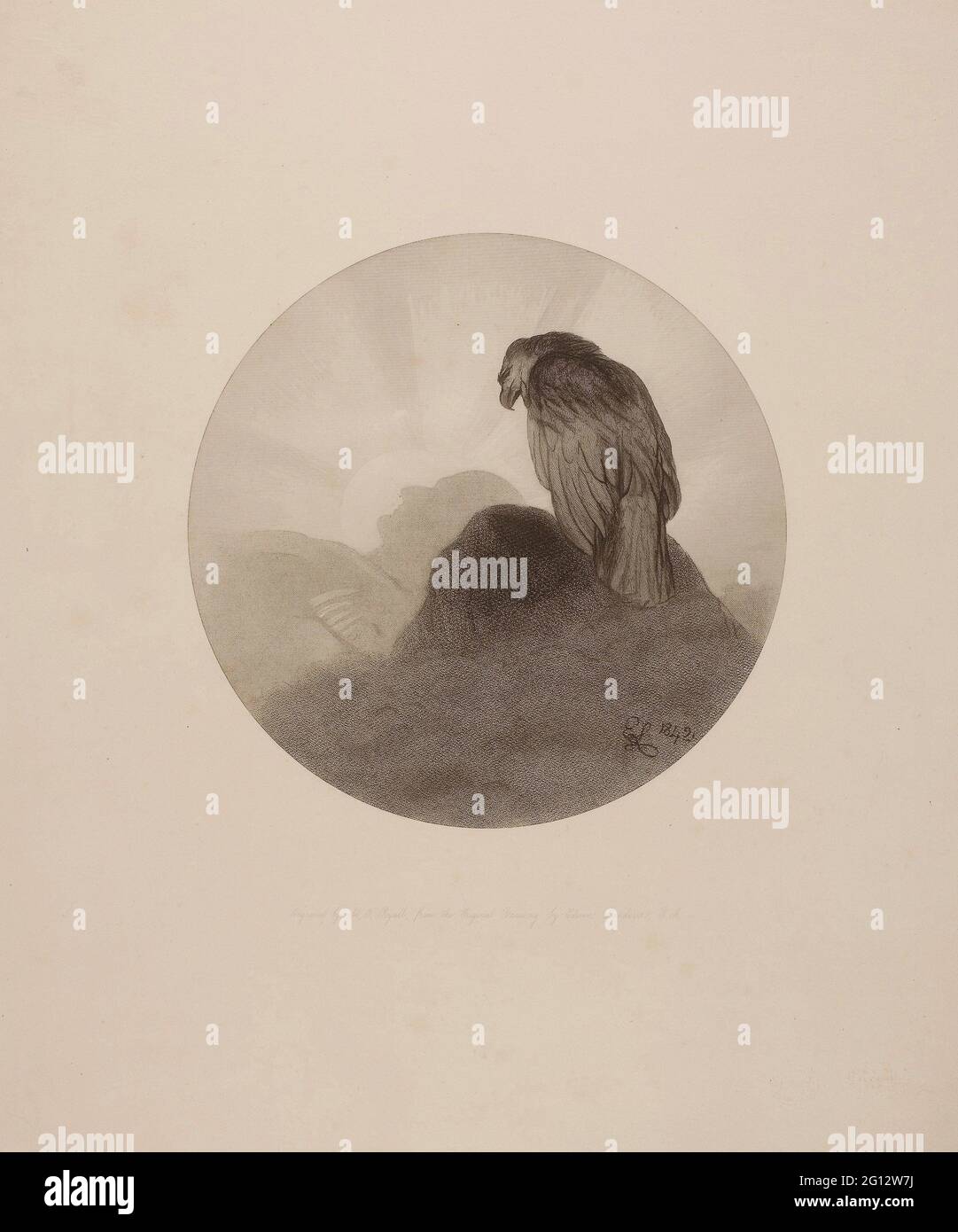 1842 engraving hi-res stock photography and images - Alamy