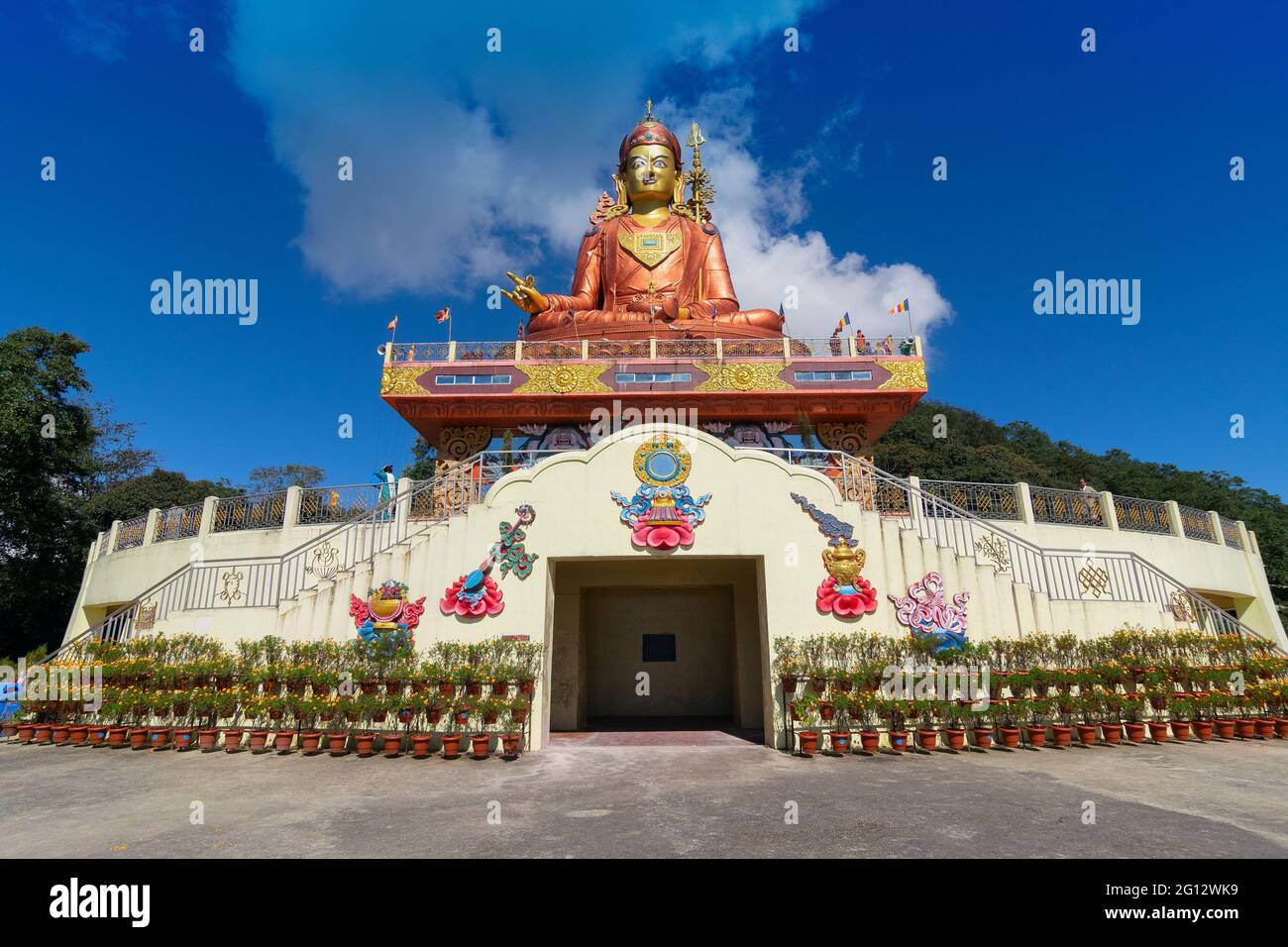 Samdruptse monastery hi-res stock photography and images - Alamy